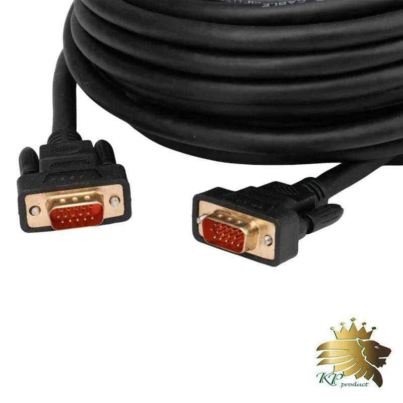 کابل وی جی ای 20 متری واصل تمام مس VGA Vasel Cable 20 Meter